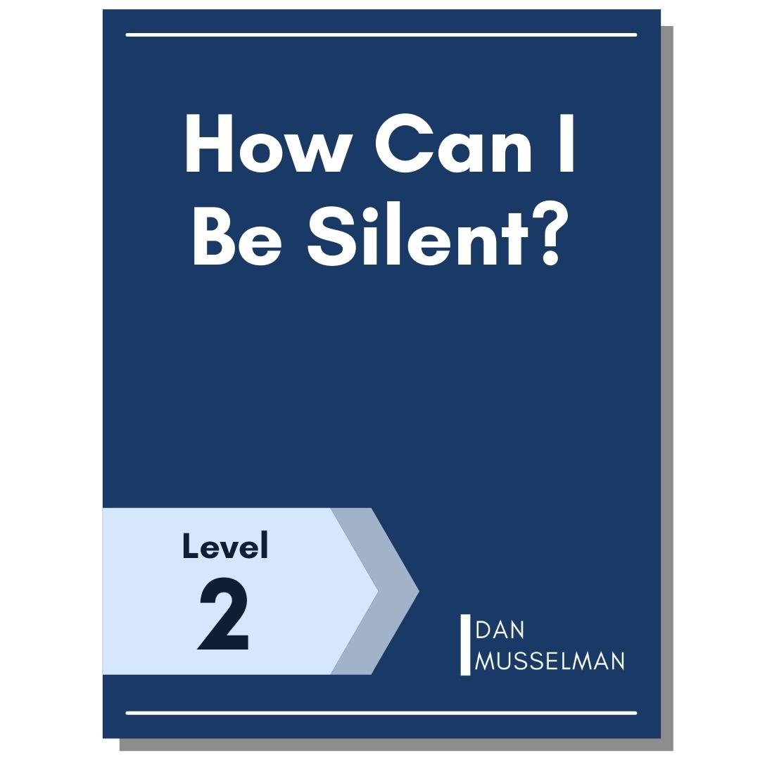 How Can I Be Silent? – Dan Musselman